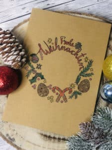 Plotterdatei "Weihnachtskranz" - Plott4You