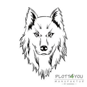 Plotterdatei "Wolf" - Plott4You